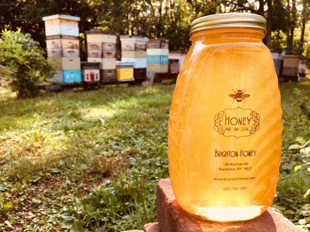 Raw Local Wildflower Honey - Brighton Honey: Locally Sourced, Chemical ...
